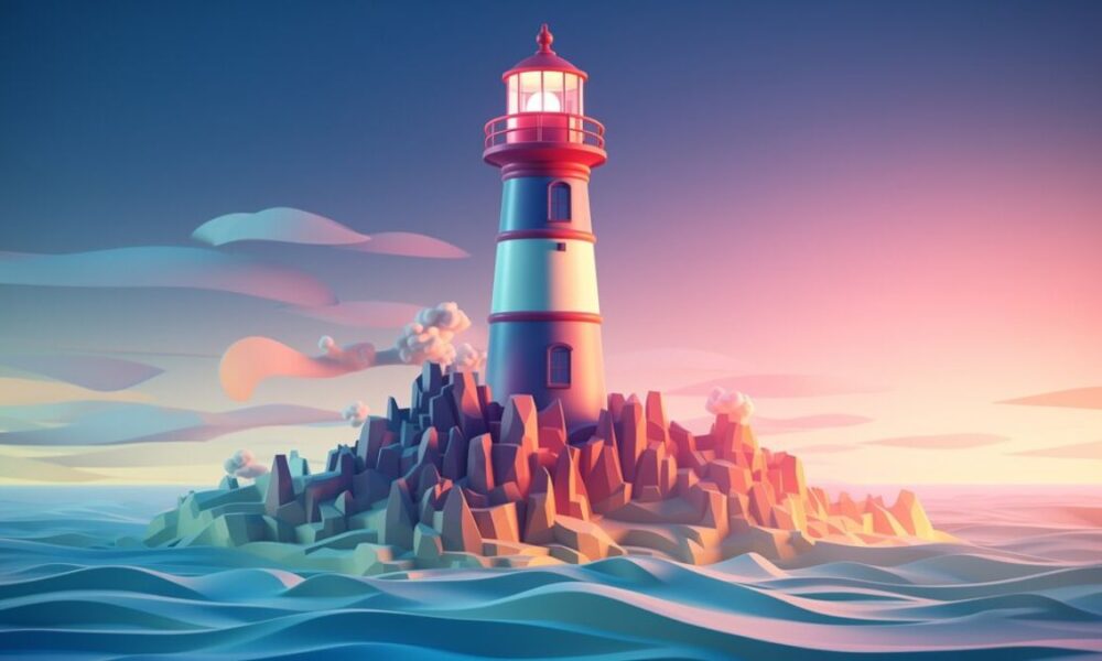 The Colorful History Behind the Rainbow Lighthouse