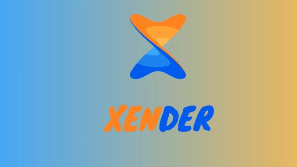 How do I connect two phones to Xender?
