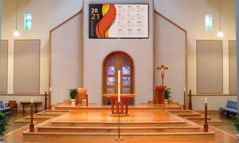 How Digital Signage Enhances Church Engagement and Communication