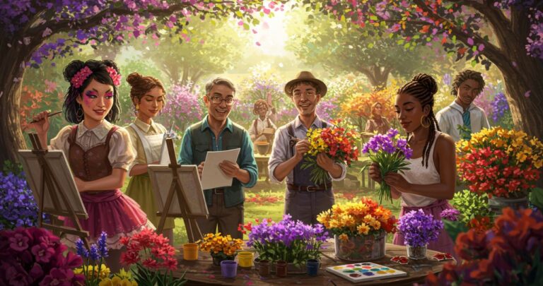 Floret_Joy: A Celebration of Beauty, Creativity, and Connection